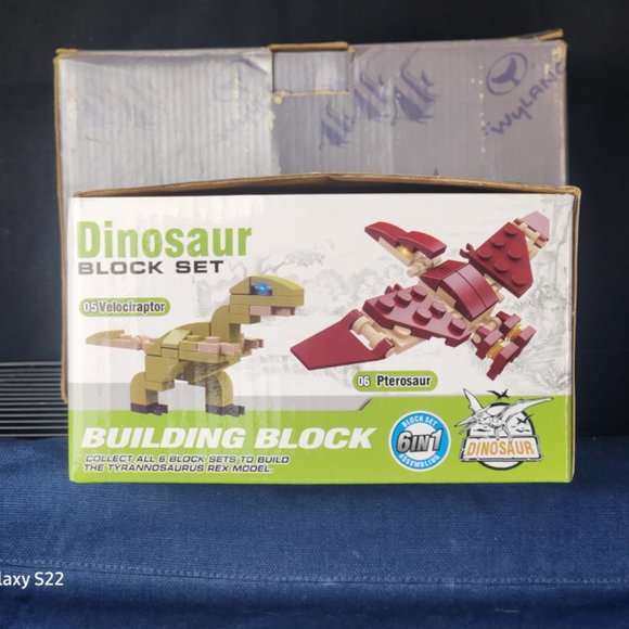 Toys | Tyrannosaurus Rex Dinosaur Block Set All 6 Block Sets | Poshmark